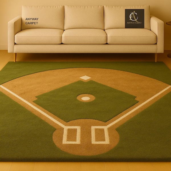 Green Area Rug - Etsy