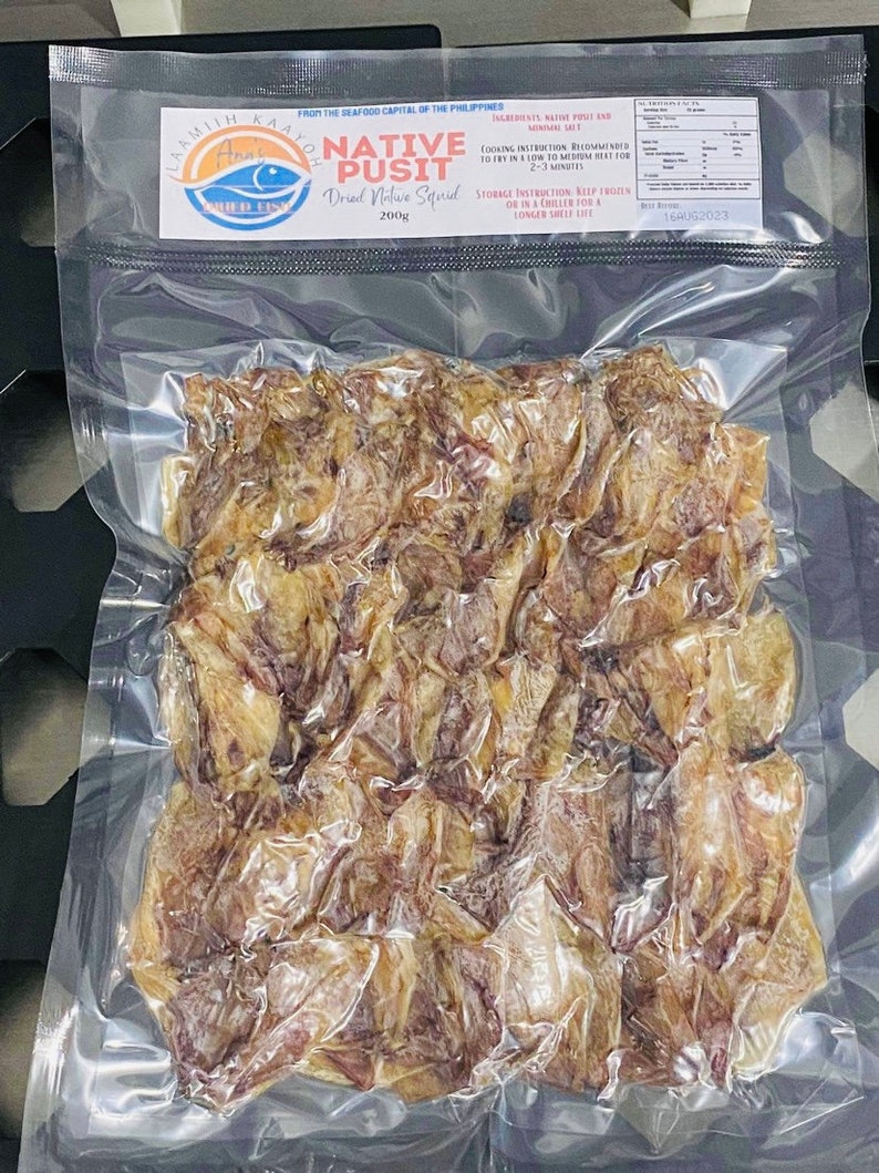 Dried Squid (native Pusit) - Etsy
