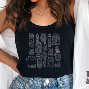 Boho Canned Pickles Tank Top, Canning Season Tank, Pickle Canning ...