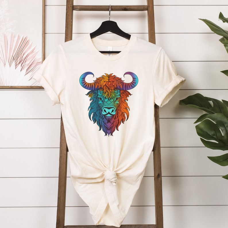 Yak Colorful Shirt, Cute Yak Shirt, Sassy Yak Shirt, Yak Graphic Shirt ...