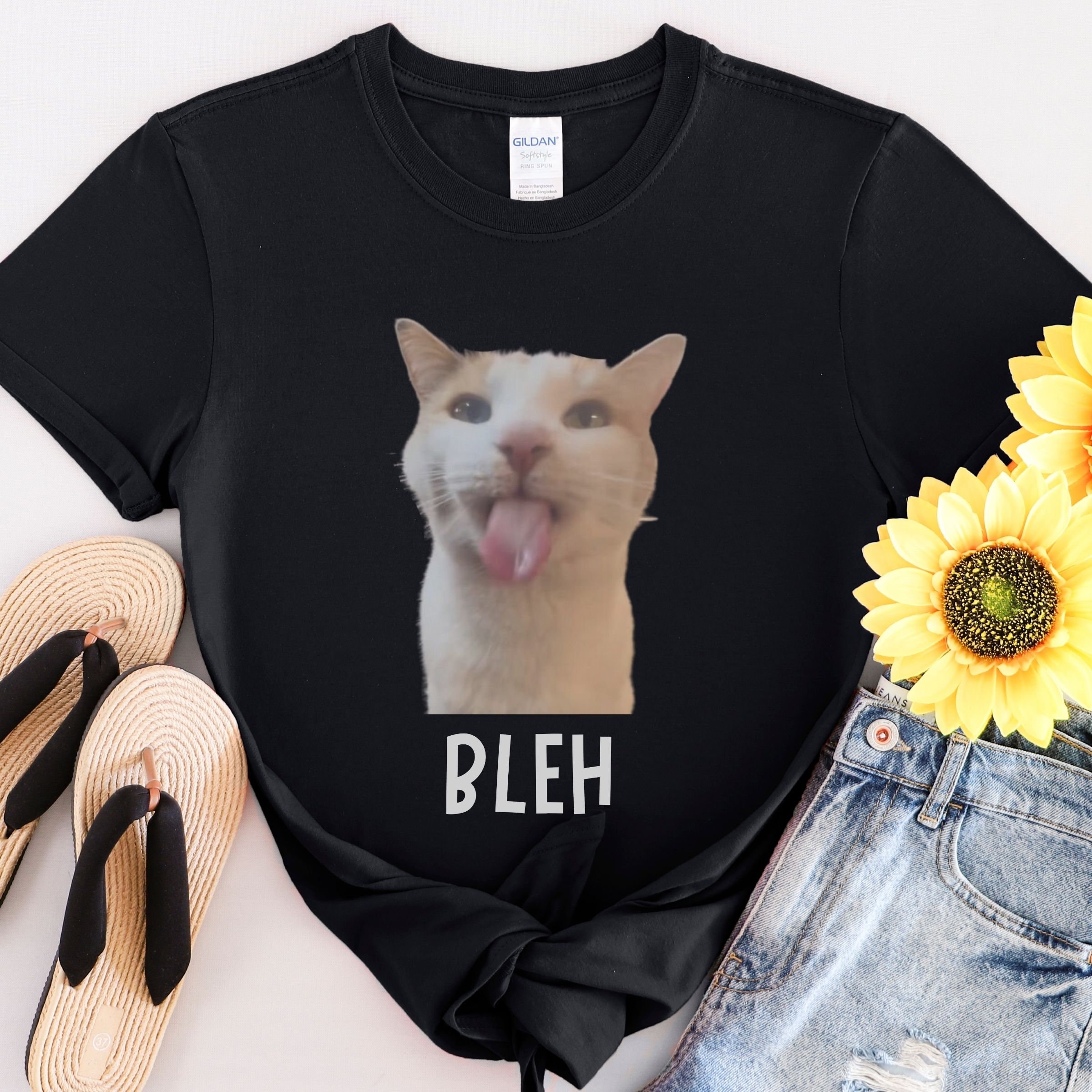Bleh Cat Tshirt Cat Meme Shirt Meme Shirt Cat Shirt Gift - Etsy