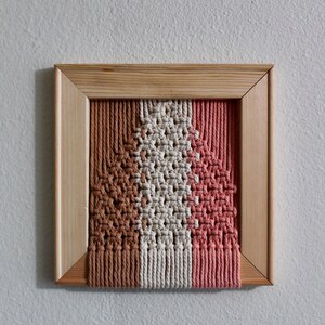 Wall Art | Macrame Art | Framed Macrame | Home Decor | Boho - Etsy