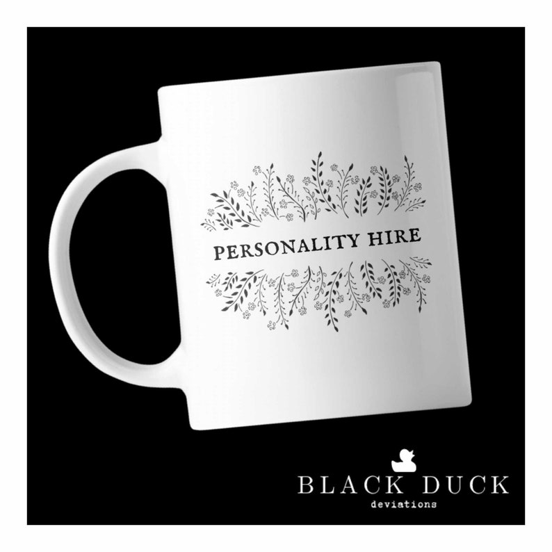 Personality Hire Deviant Coffee Mug - Etsy