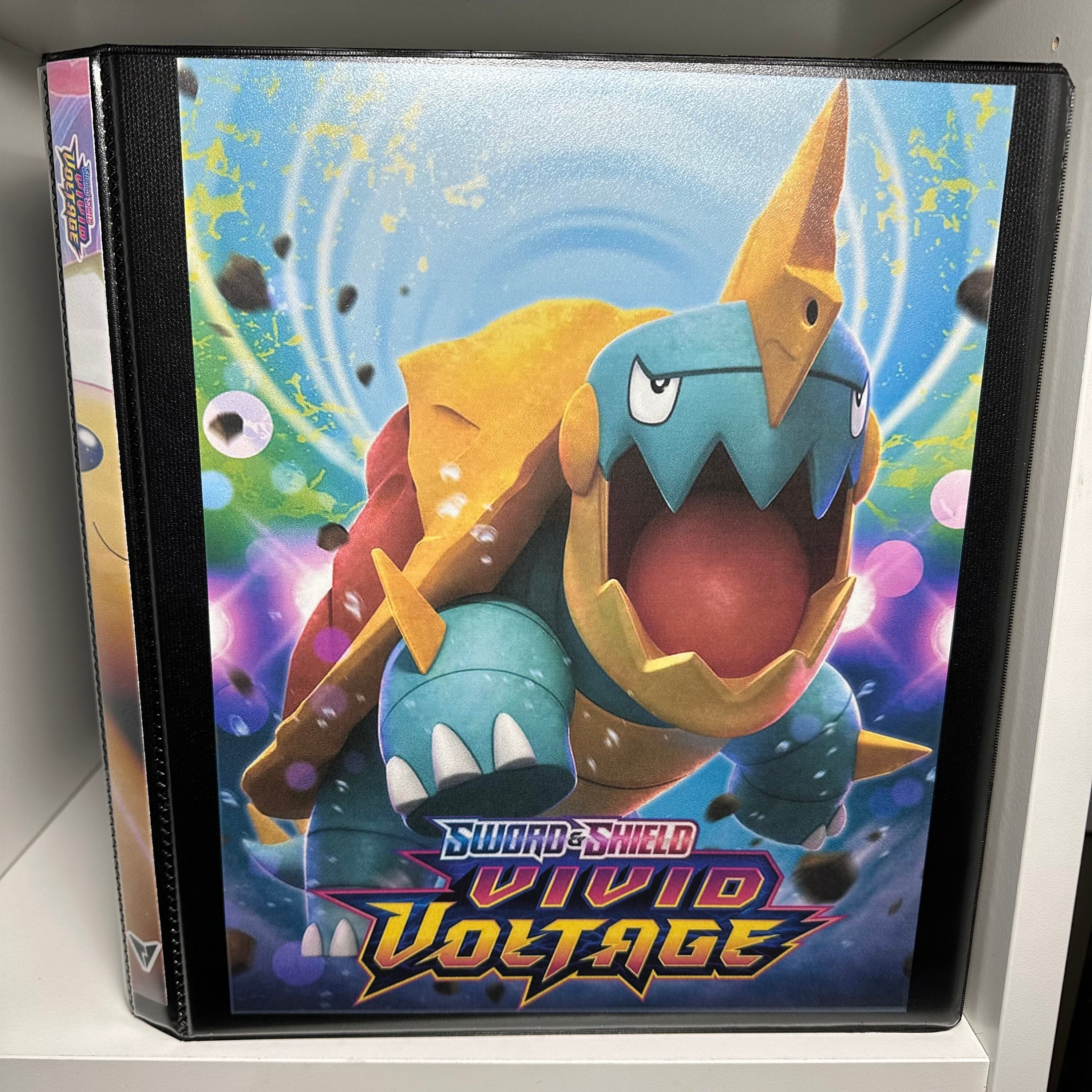 Sword/shield 1-8 Pokémon Binders W/exact Number of Pages for Sets ...