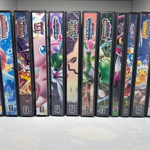 Shrouded Fable Pokémon Binder W/exact Pages, Laminated Cover/spine ...