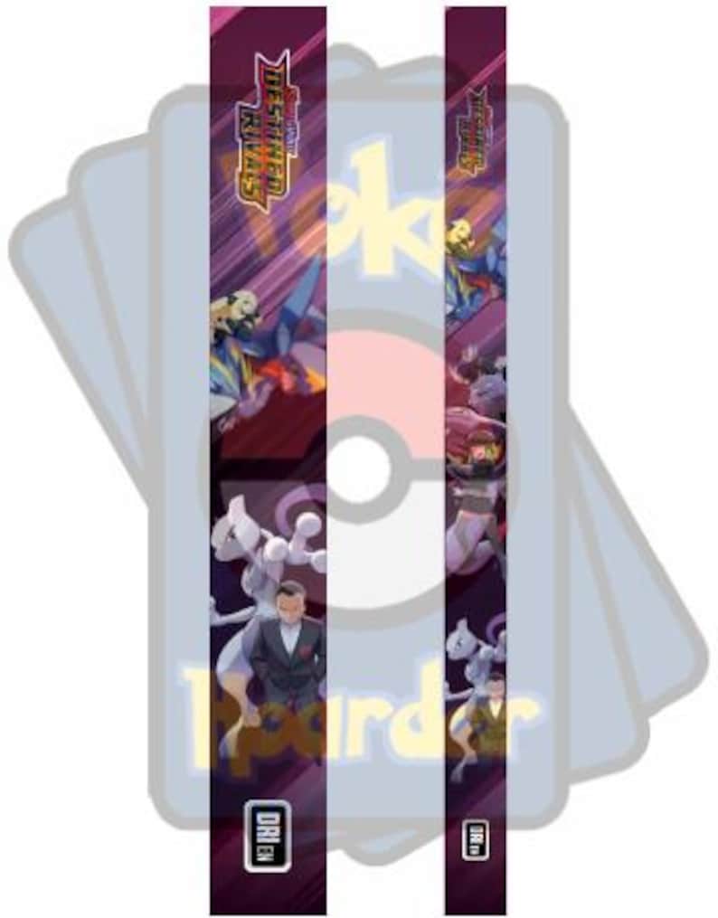 Destined Rivals Pokémon Binder W/exact Pages, Laminated Cover/spine ...