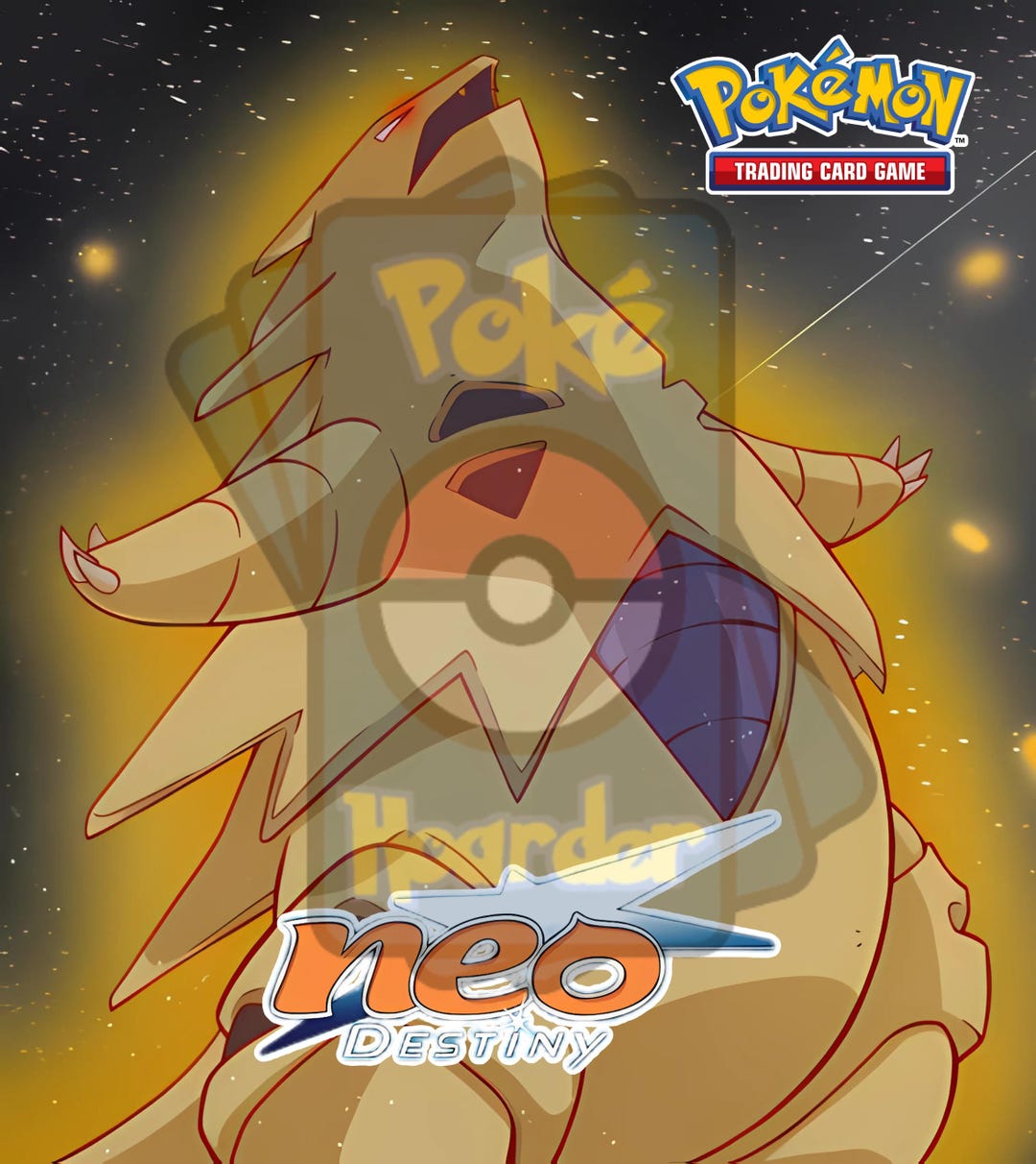 Neo Destiny Pokémon Binder W/exact Number of Pages for Sets, Laminated Cover, Spine and 9-pocket ...