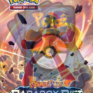 Scarlet & Violet Paradox Rift Front Binder Covers and Spines Bundle ...