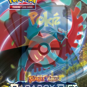 Scarlet & Violet Paradox Rift Front Binder Covers and Spines Bundle ...