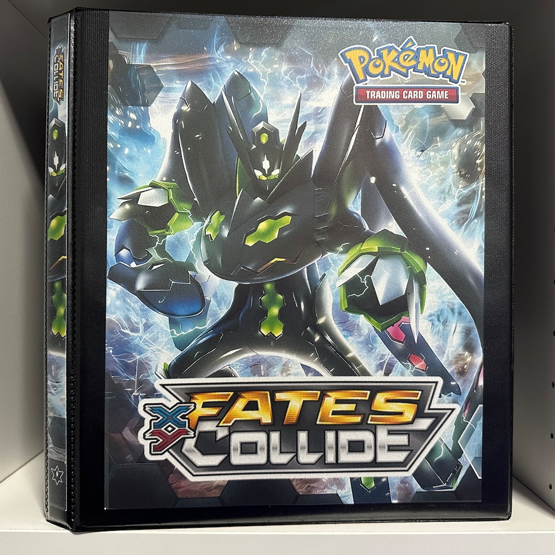 XY Fates Collide Pokémon Binder W/exact Number of Pages for Sets ...