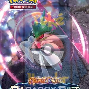 Scarlet & Violet Paradox Rift Front Binder Covers and Spines Bundle ...