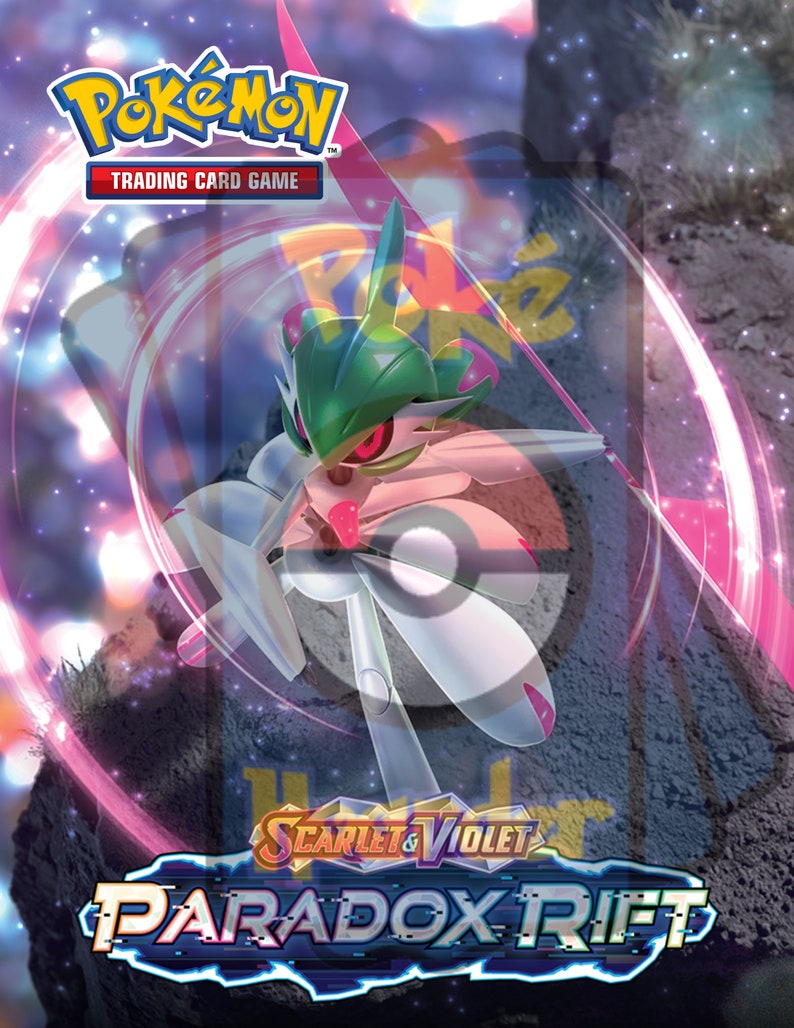 Scarlet & Violet Paradox Rift Front Binder Covers and Spines Bundle ...