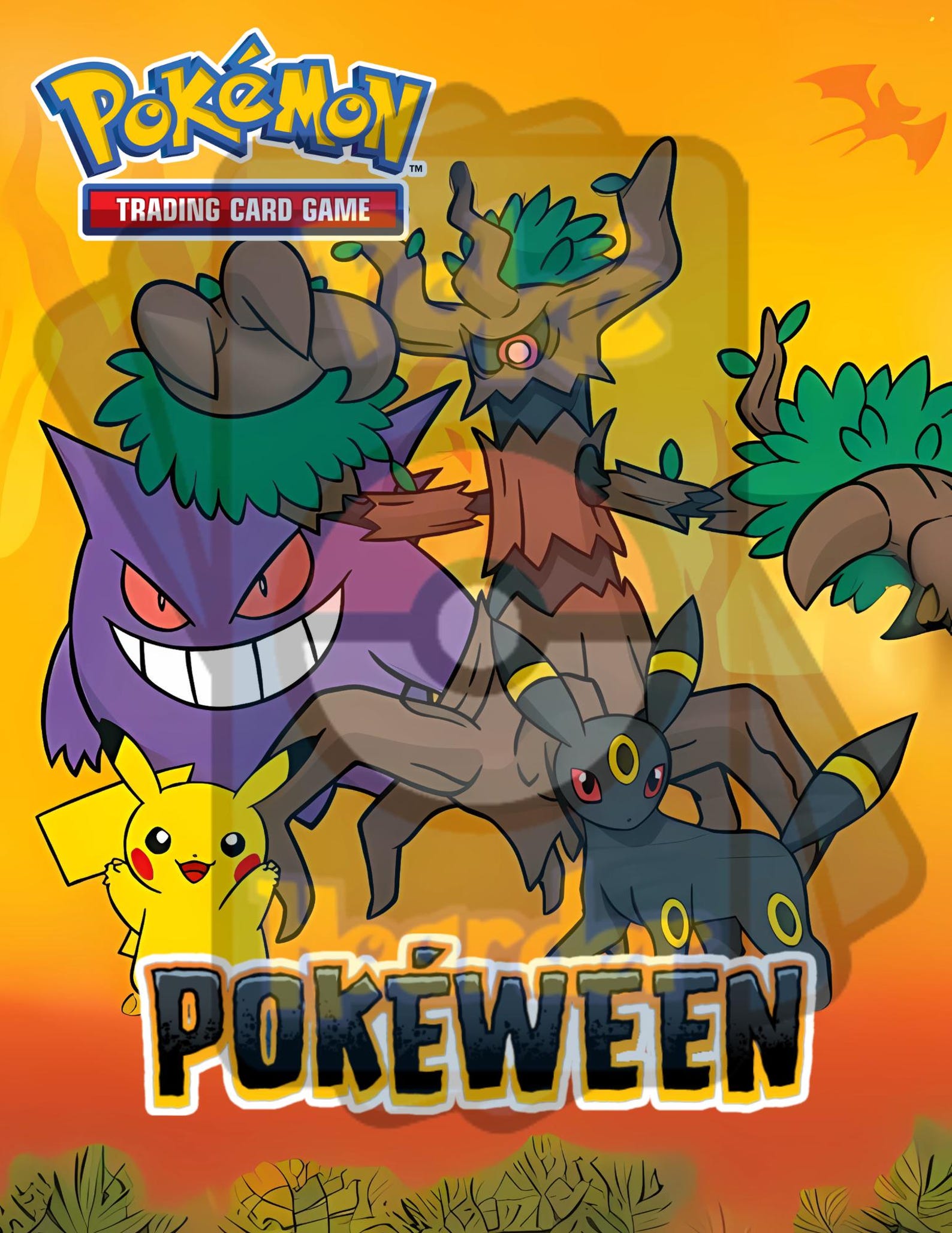 Trick or Trade/pokeween Pokémon Binder W/exact Number of Pages for Sets ...
