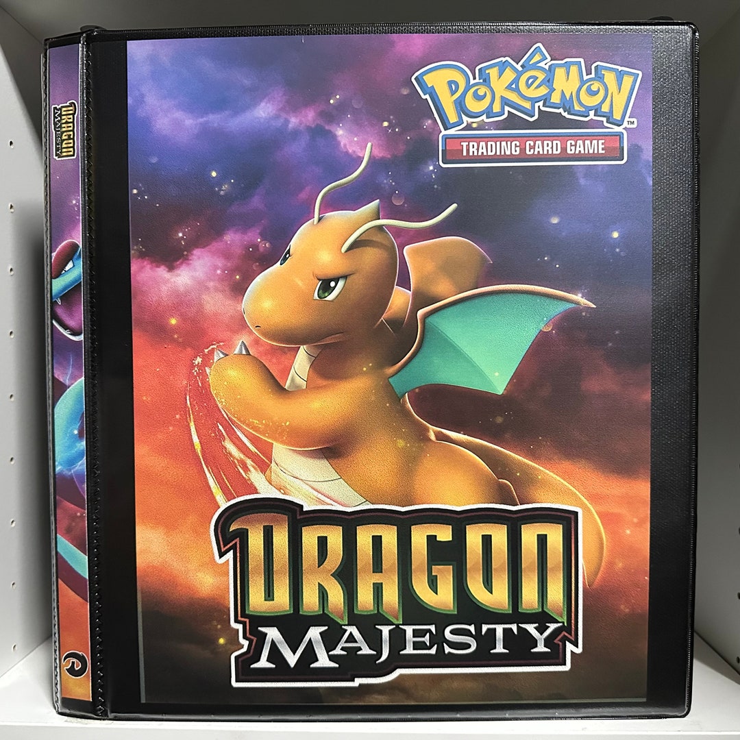 Sun & Moon Sets 9-15 Pokémon Binders W/exact Number of Pages for Sets, Laminated Cover, Spine ...