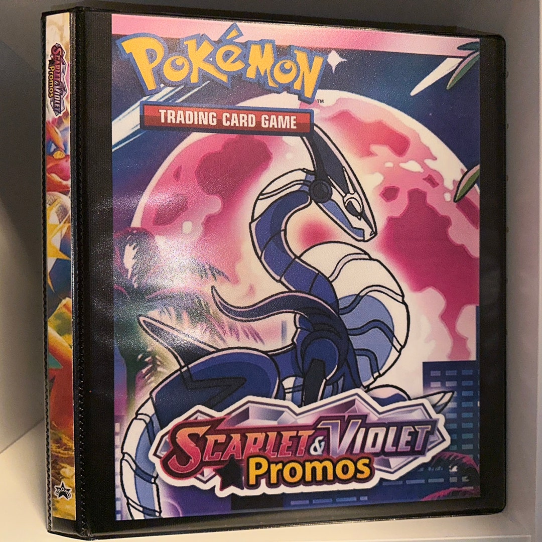 Black Star Promo Binders for Scarlet/violet, Sword/shield W/exact ...