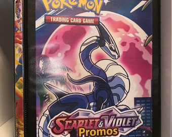 Pokémon Base Set Binders W/exact Number of Pages for Sets, Laminated Cover, Spine and 9-pocket ...