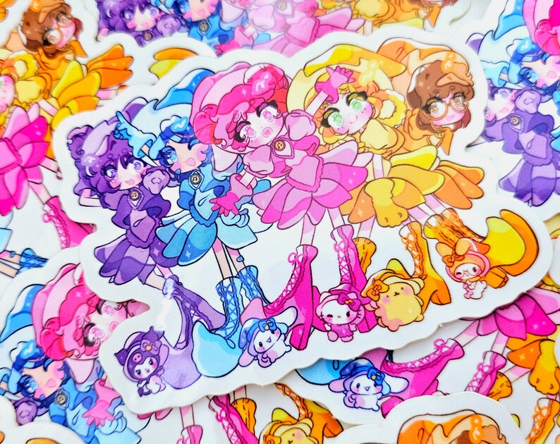 Ojamajo Doremi Sticker | Decoration Sticker 3" | Laptops, Notebooks ...