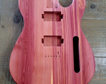 Telecaster-style Guitar Body, Eastern Red Cedar, HH - Etsy