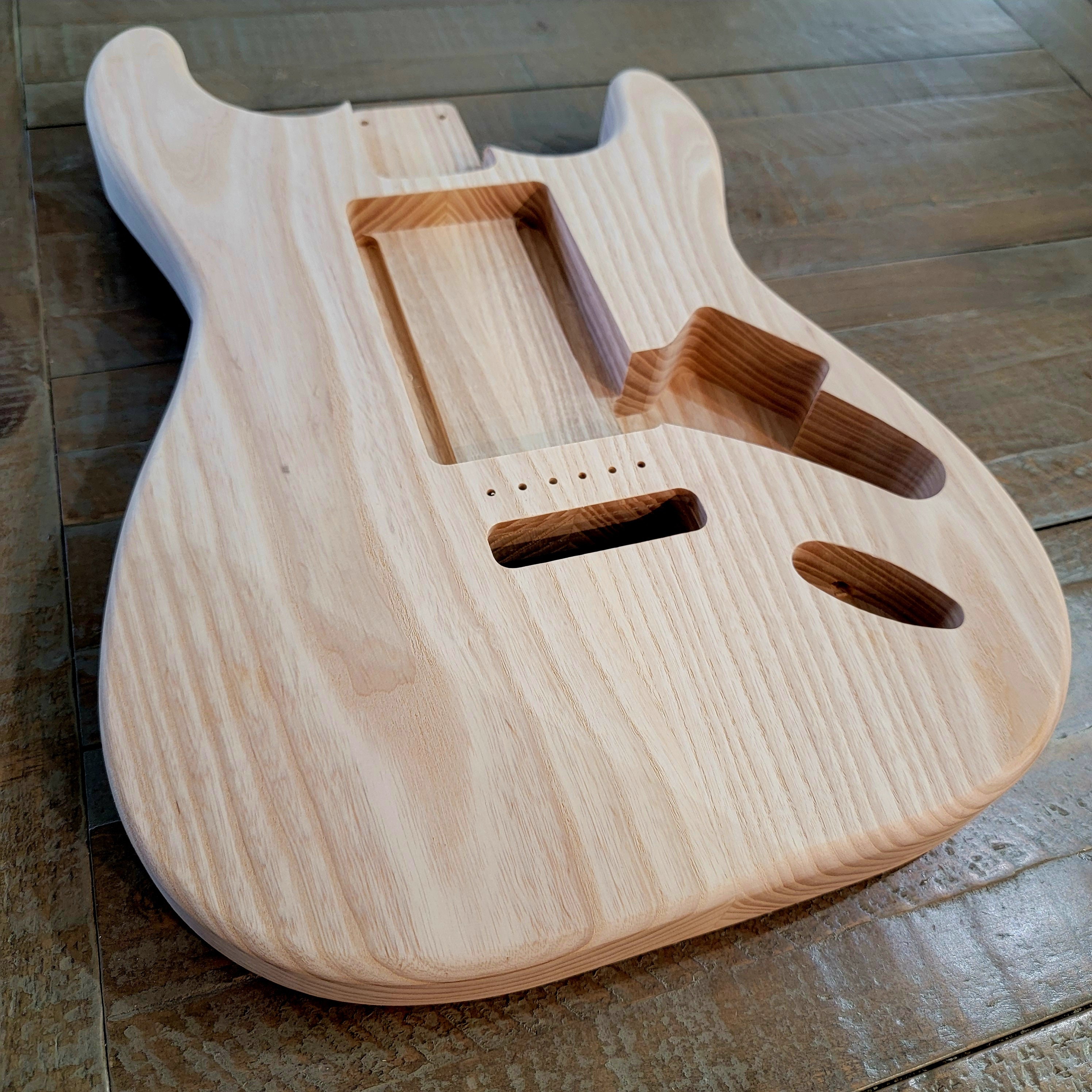 Stratocaster-style Guitar Body, Ash, Bathtub Route - Etsy