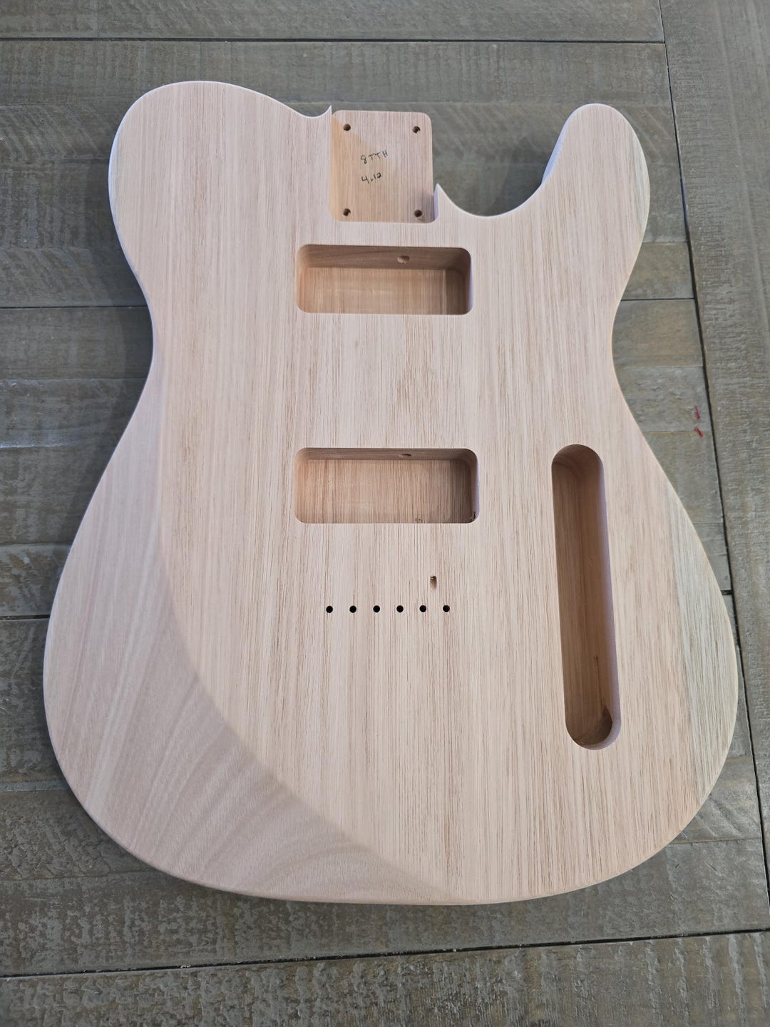Telecaster-style Guitar Body, Red Grandis, P90 - Etsy