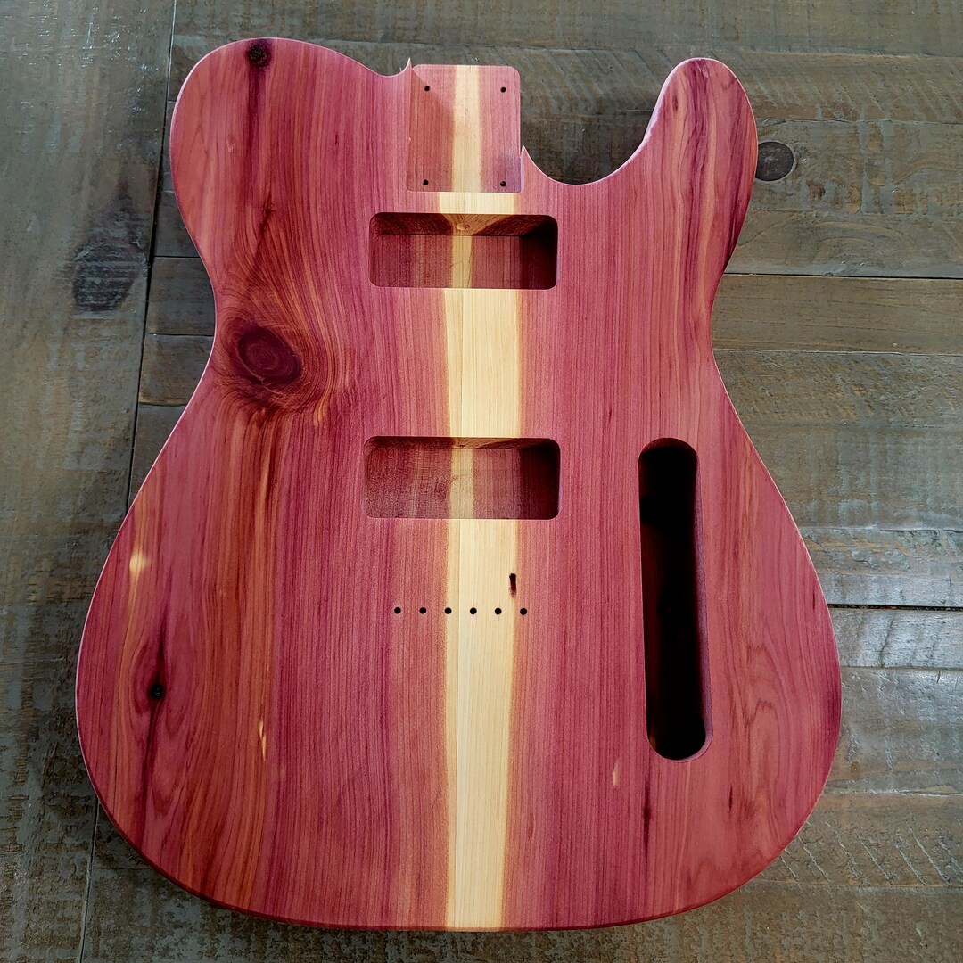 Telecaster-style Guitar Body, Eastern Red Cedar, HH - Etsy