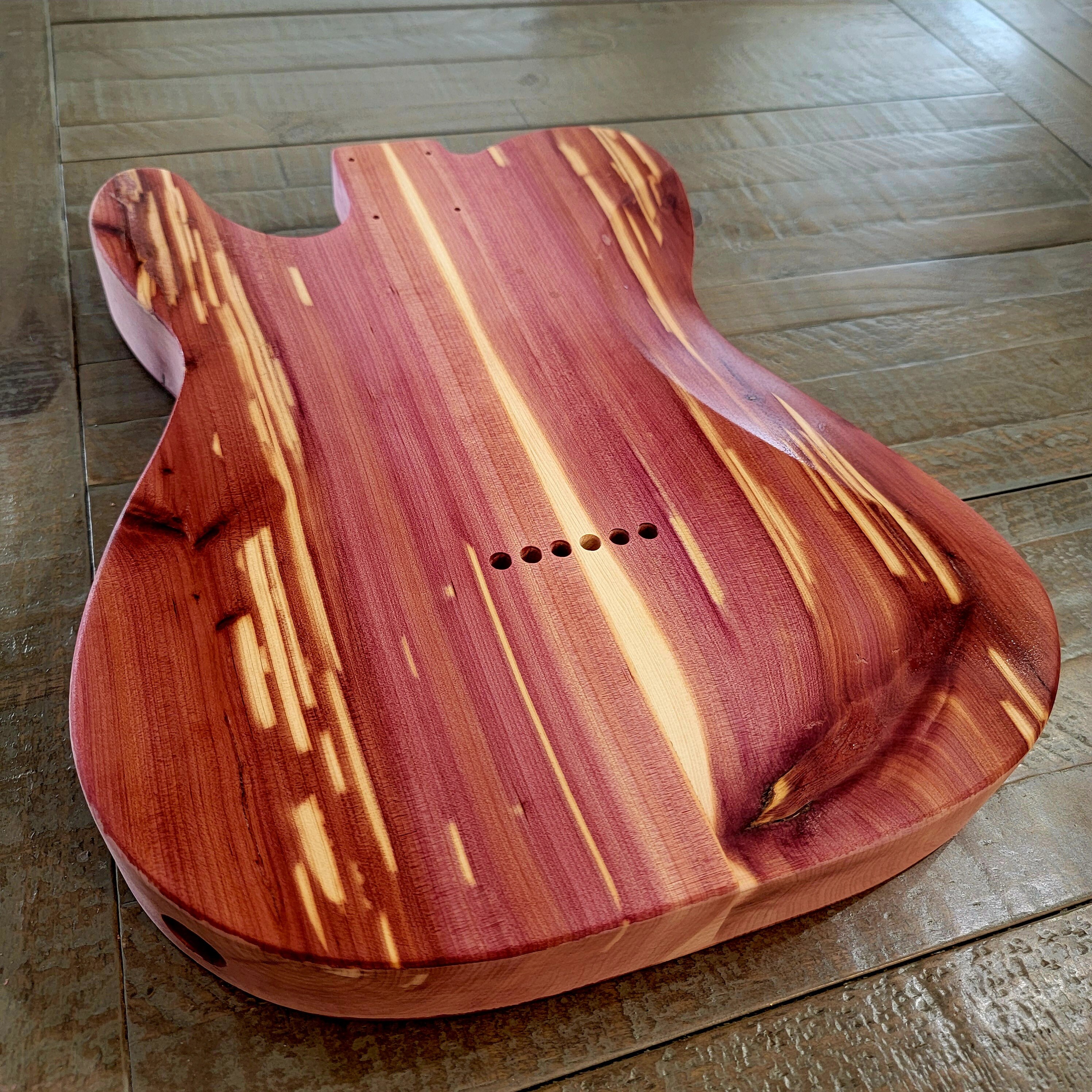 Telecaster-style Guitar Body, Eastern Red Cedar, HH - Etsy