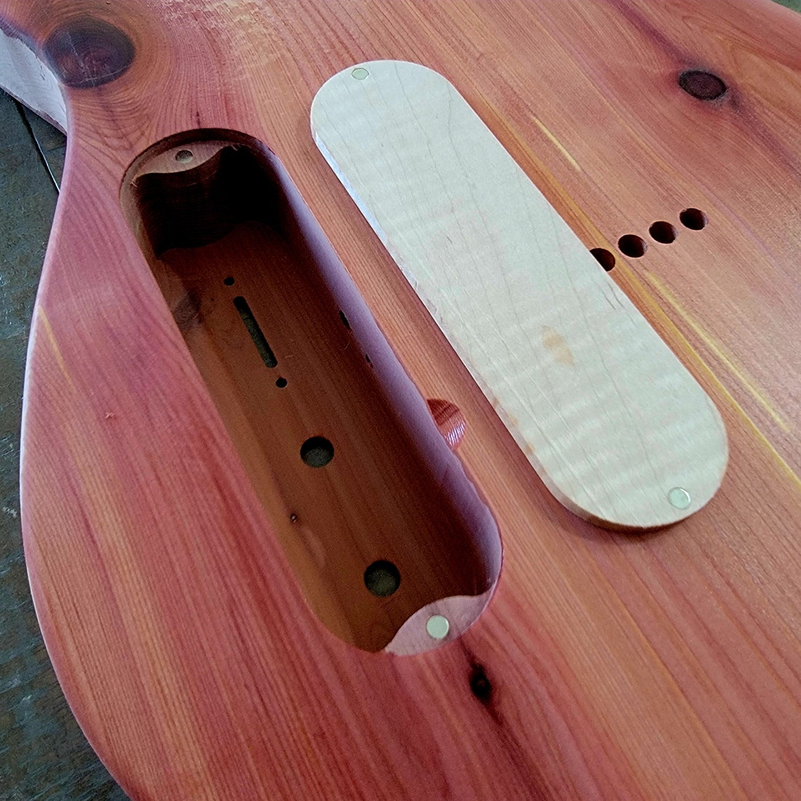Telecaster-style Guitar Body, Eastern Red Cedar, HH - Etsy