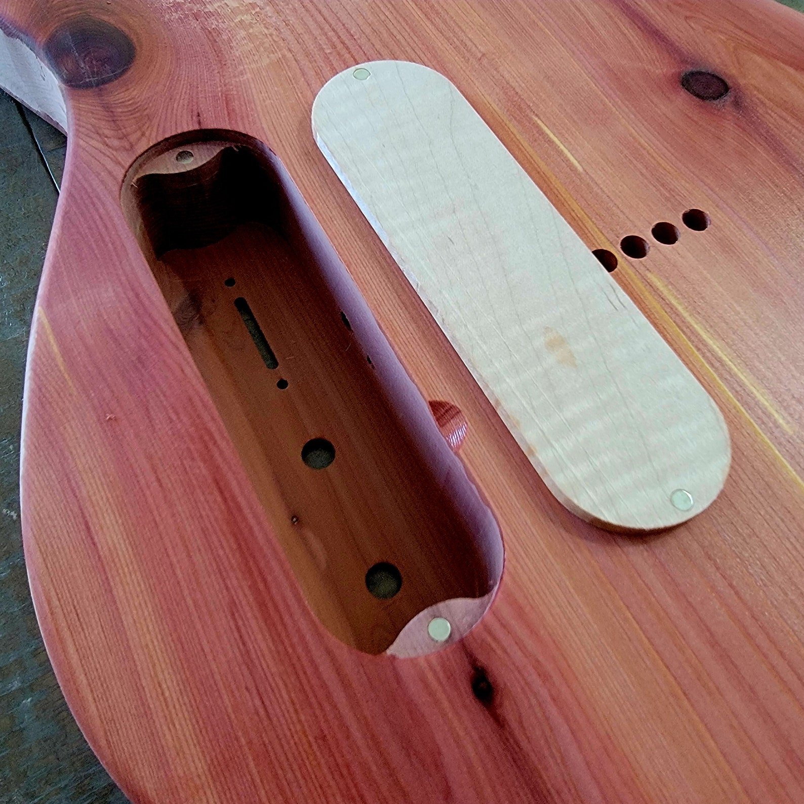 Telecaster-style Guitar Body, Eastern Red Cedar, HH - Etsy