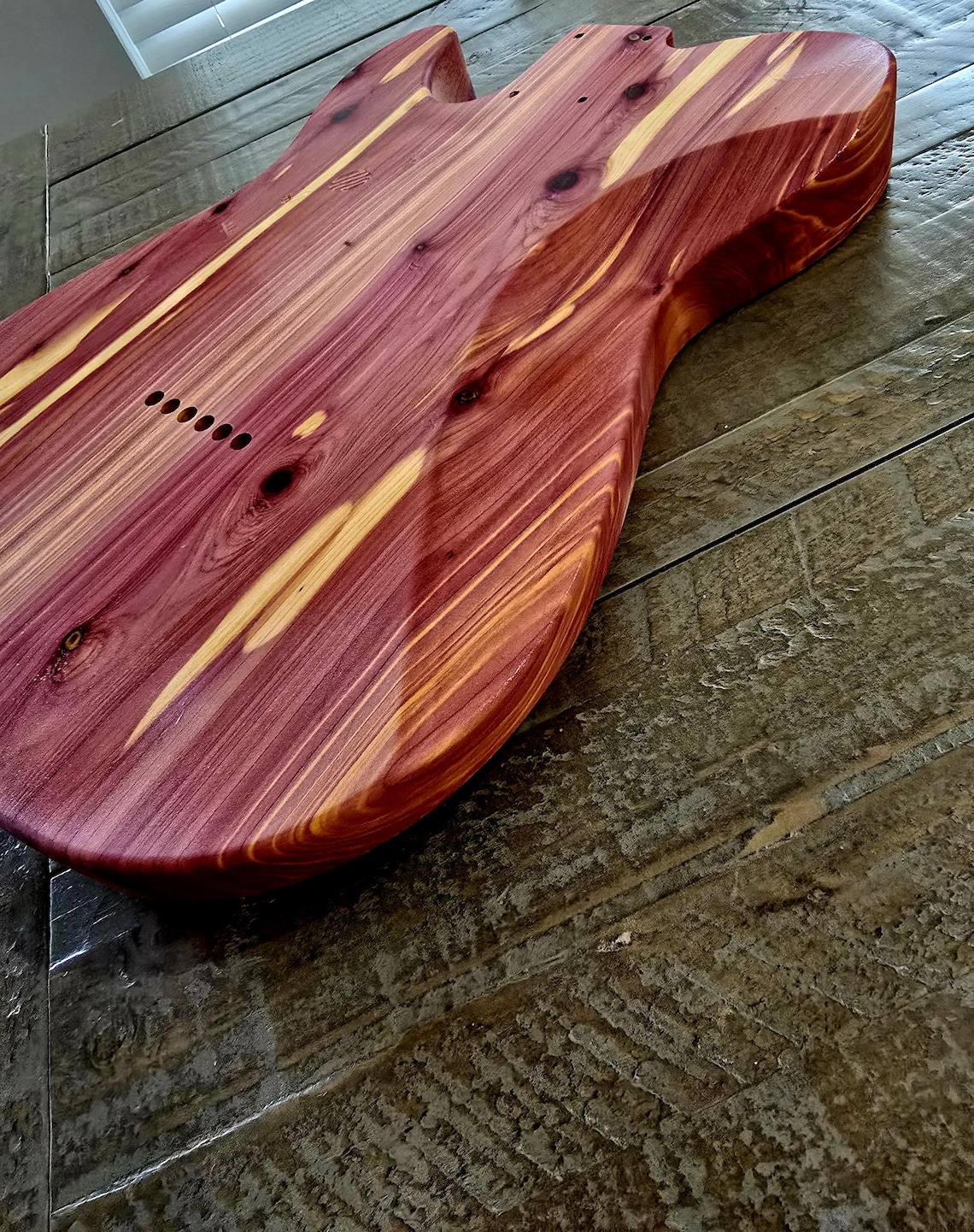 Telecaster-style Guitar Body, Eastern Red Cedar, Vintage - Etsy