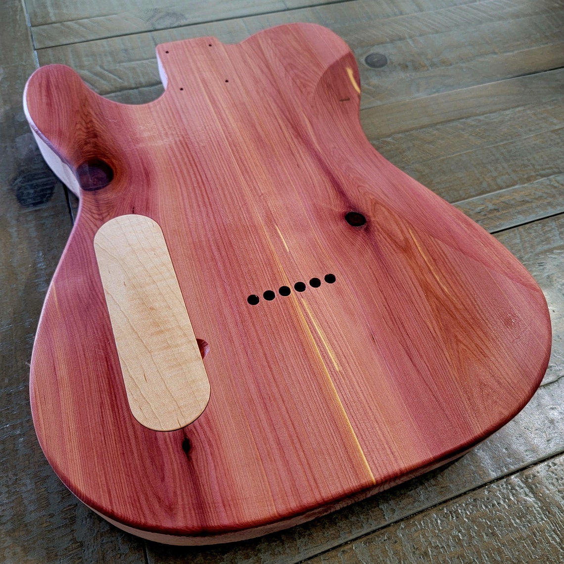 Telecaster-style Guitar Body, Eastern Red Cedar, HH - Etsy