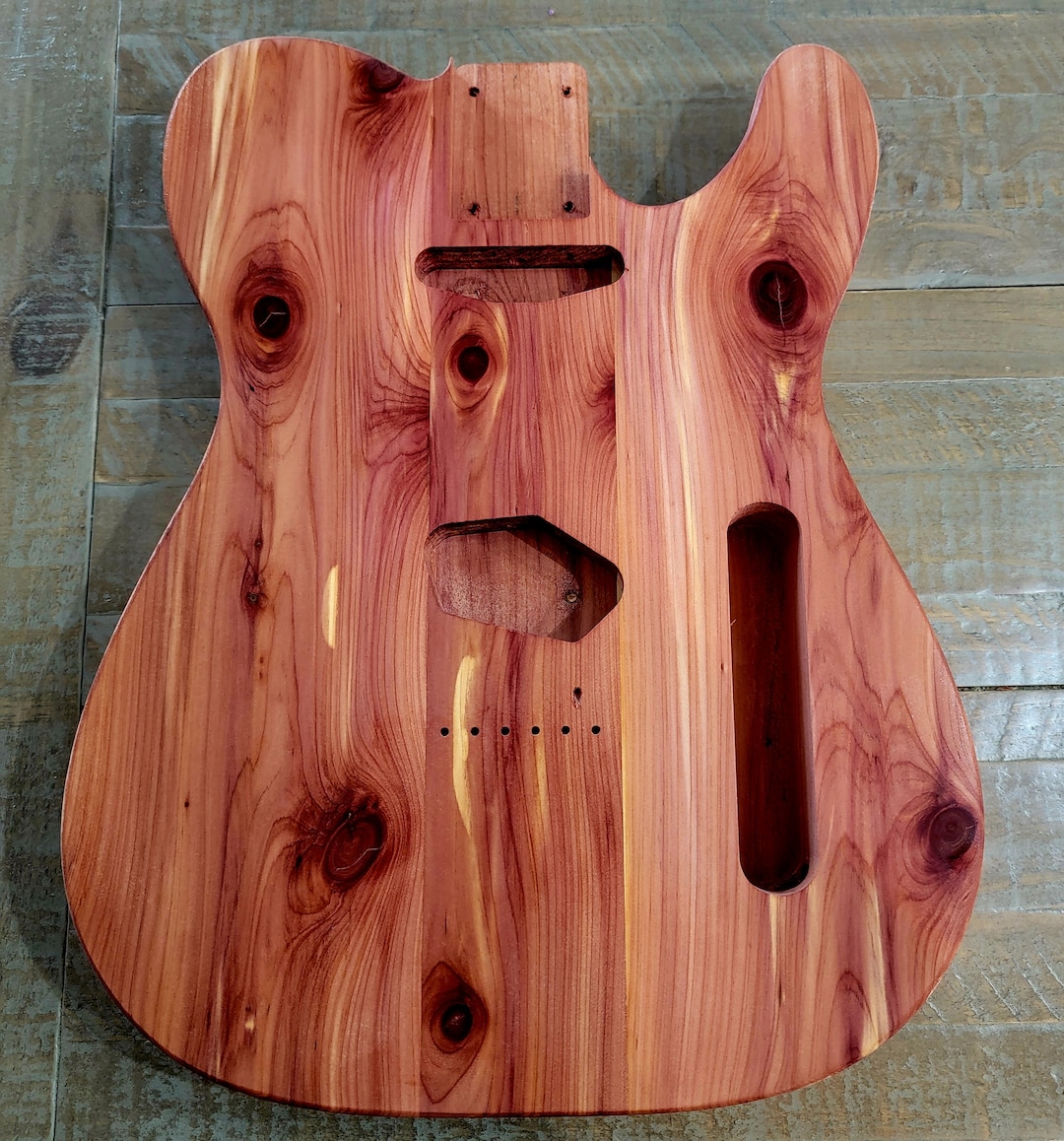 Telecaster-style Guitar Body, Eastern Red Cedar, Vintage - Etsy
