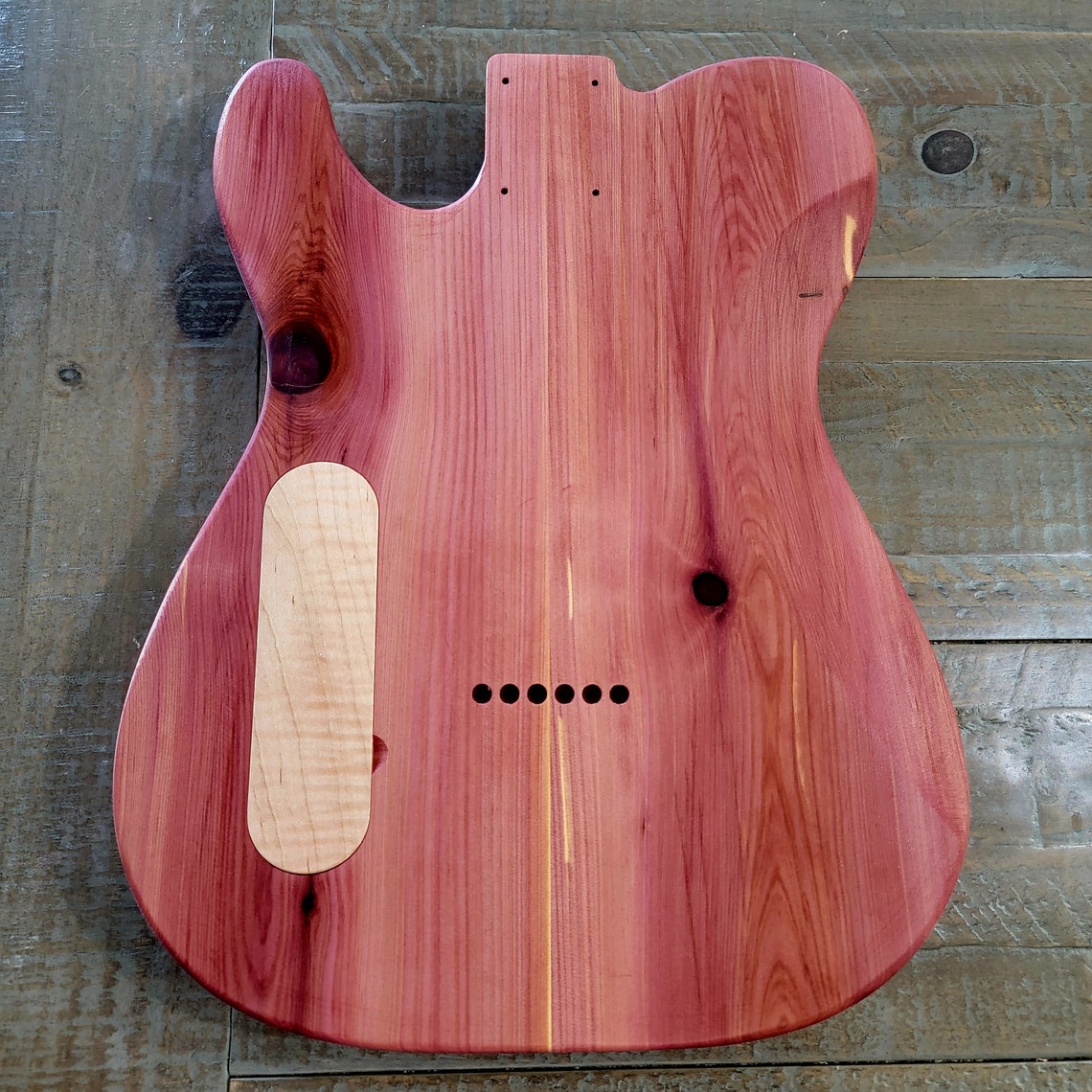 Telecaster-style Guitar Body, Eastern Red Cedar, HH - Etsy