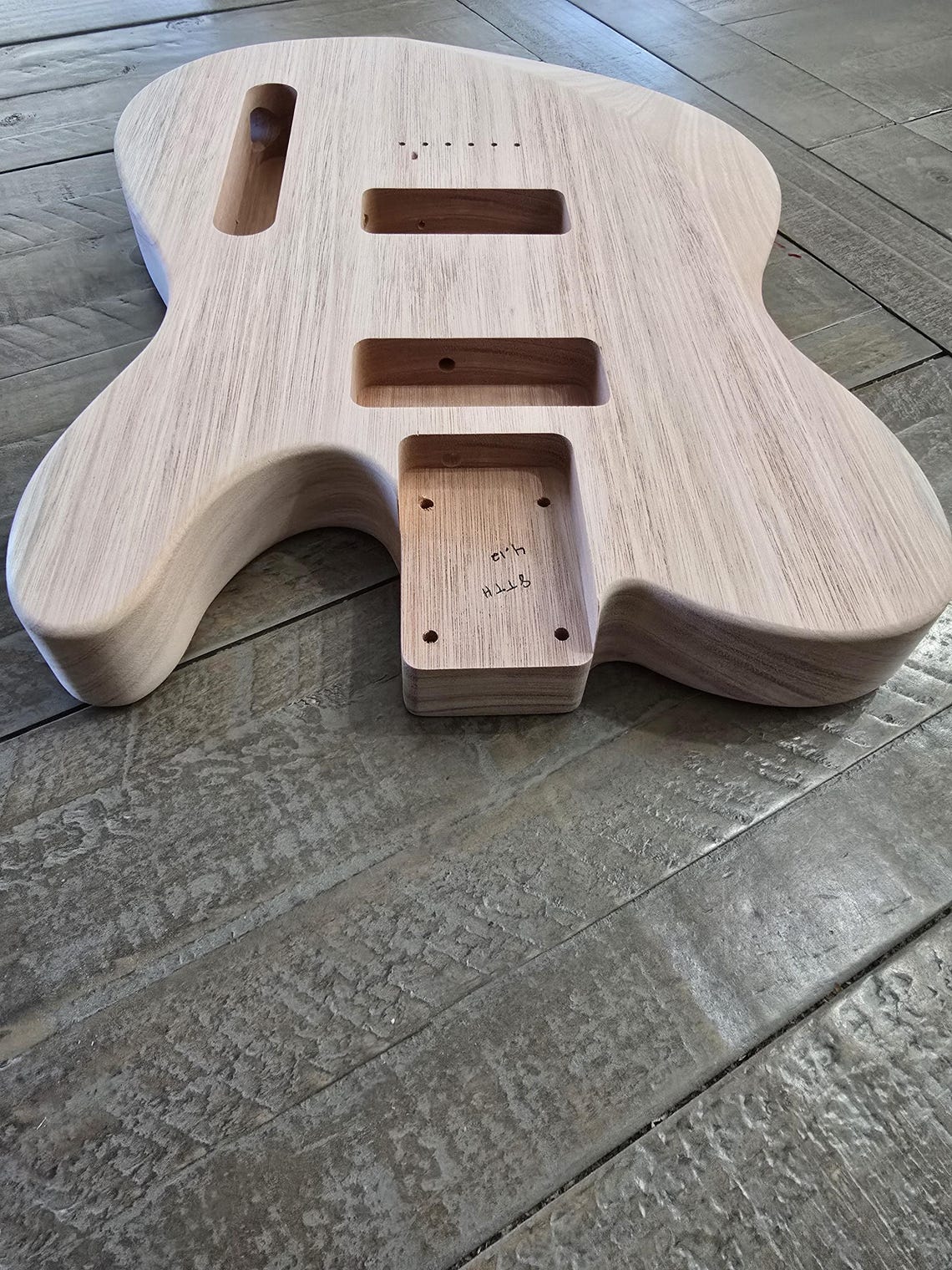 Telecaster-style Guitar Body, Red Grandis, P90 - Etsy