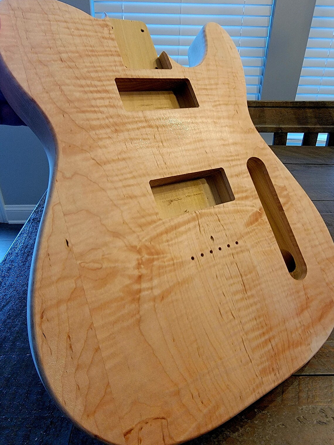 T-style Guitar Body P90 Route - Etsy