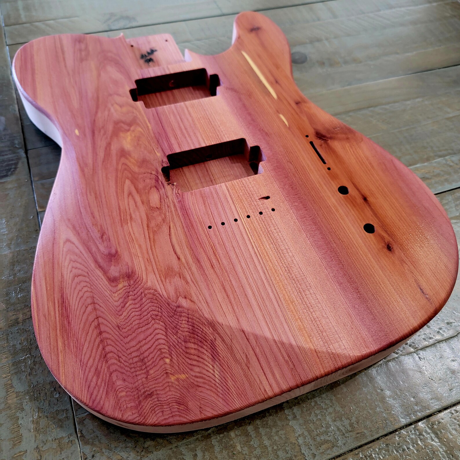 Telecaster-style Guitar Body, Eastern Red Cedar, HH - Etsy