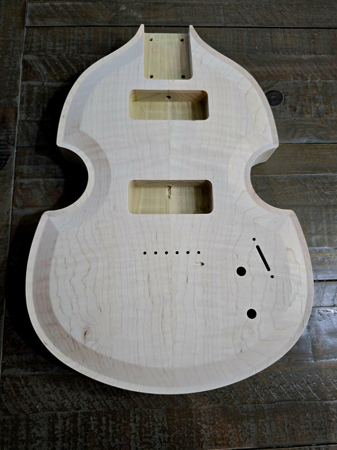 Violyn-style Guitar Body, Tele Neck Pocket, P90 - Etsy