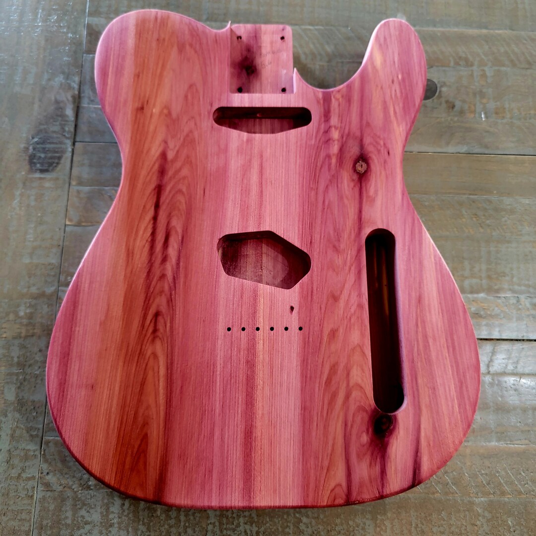 Telecaster-style Guitar Body, Eastern Red Cedar, Vintage - Etsy