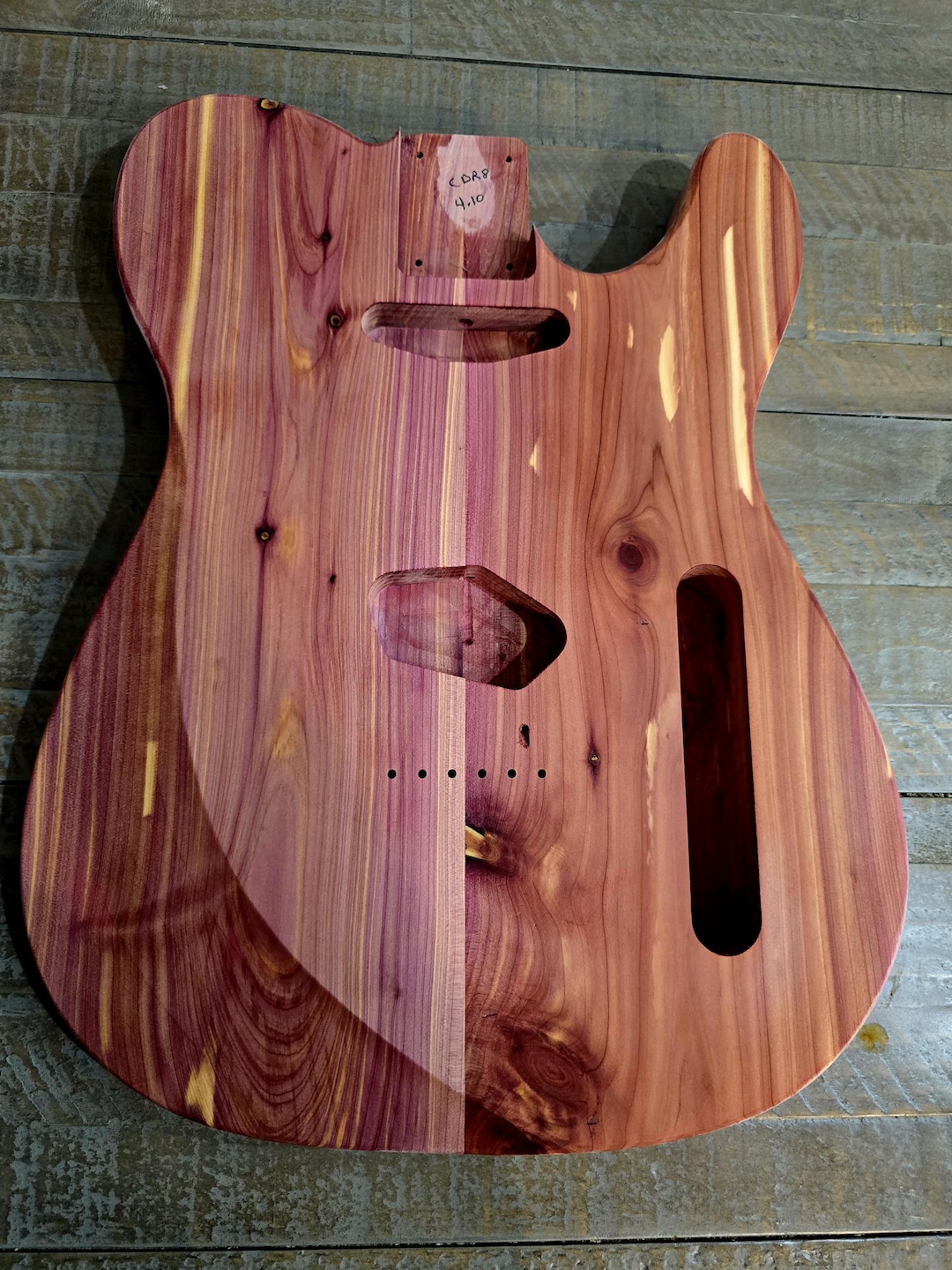 Telecaster-style Guitar Body, Eastern Red Cedar, Vintage - Etsy