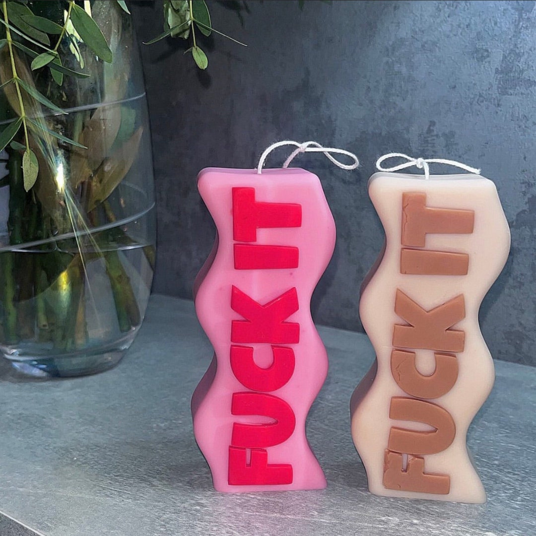 Funky Shapes: Silicone Candle Mold Express Yourself in Candlelight - Etsy