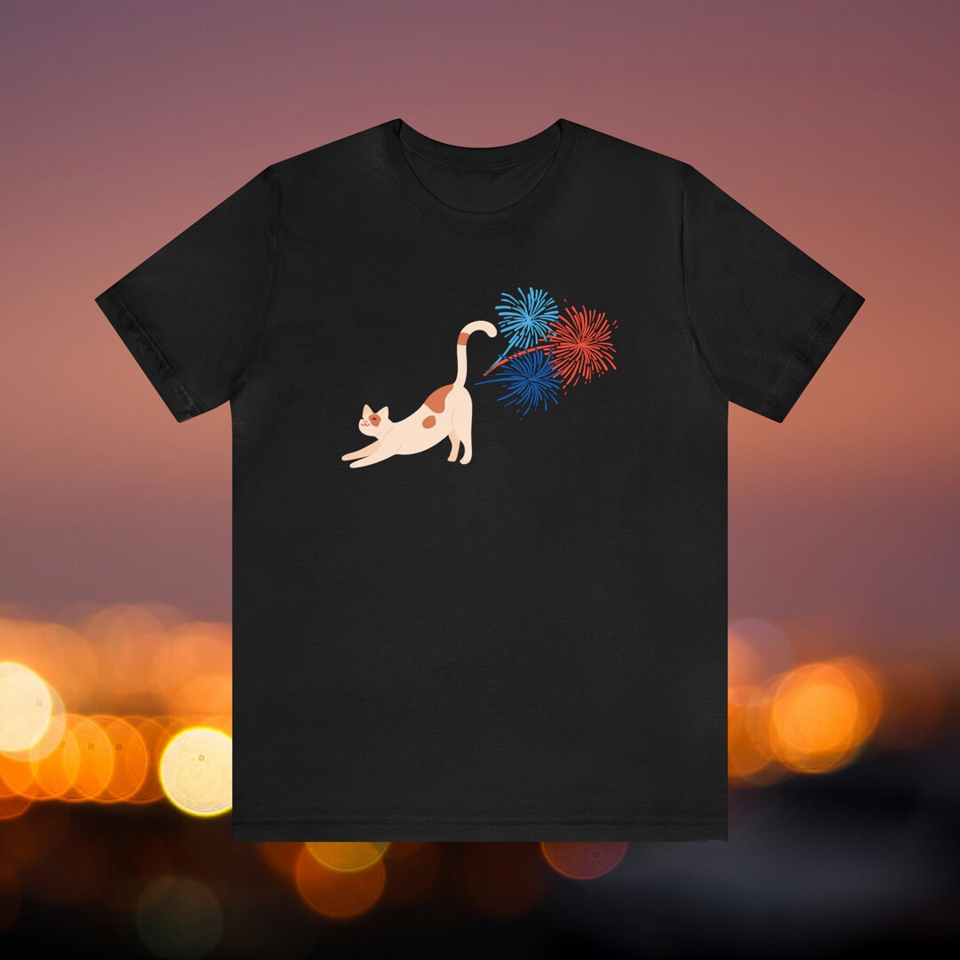 Cat Firework Butt Tee Cat Fart Firework Tee Cat Fart Tee - Etsy