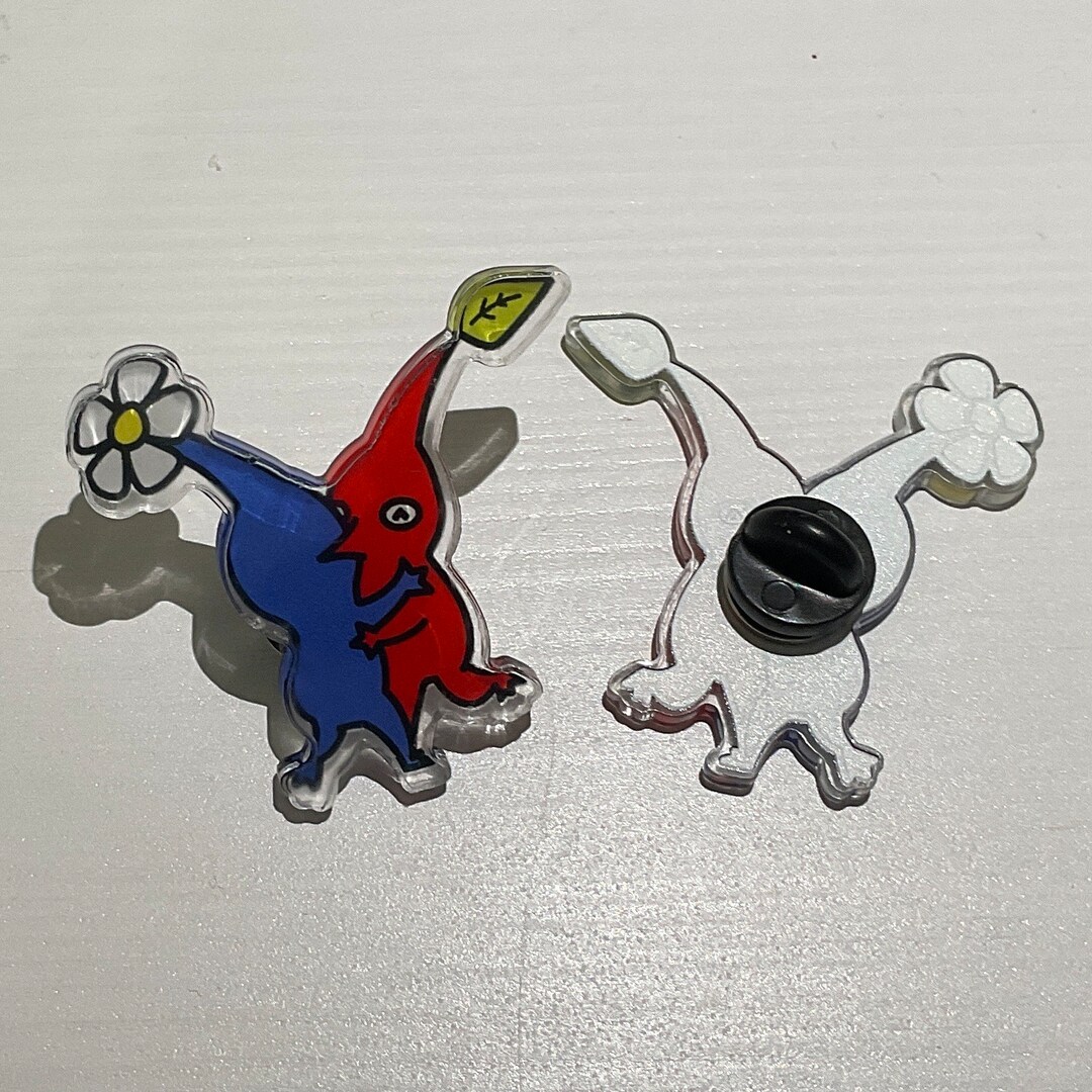 Acrylic Pikmin Pin - Etsy