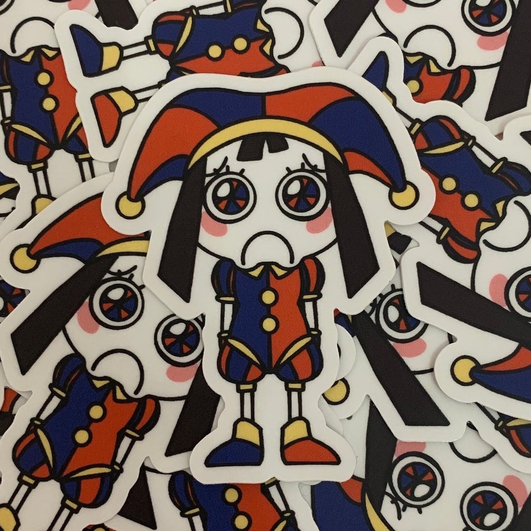 Pomni Sticker - Etsy