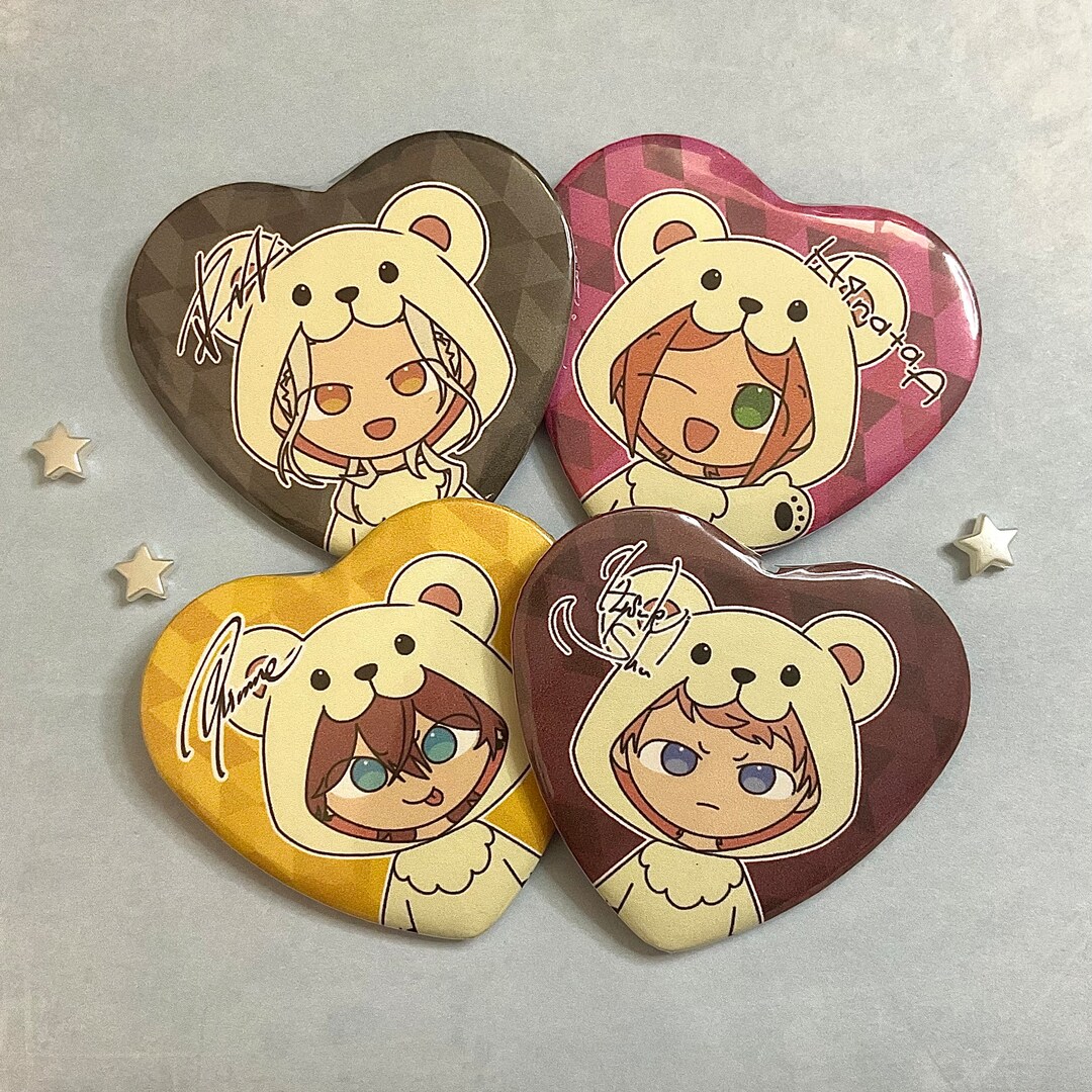 Ensemble Stars Bear Pins - Cospro Edition - Etsy