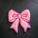 Handmade Pink Bow Tufted Rug, Cute Trendy Coquette Decor, Pastel Girly ...