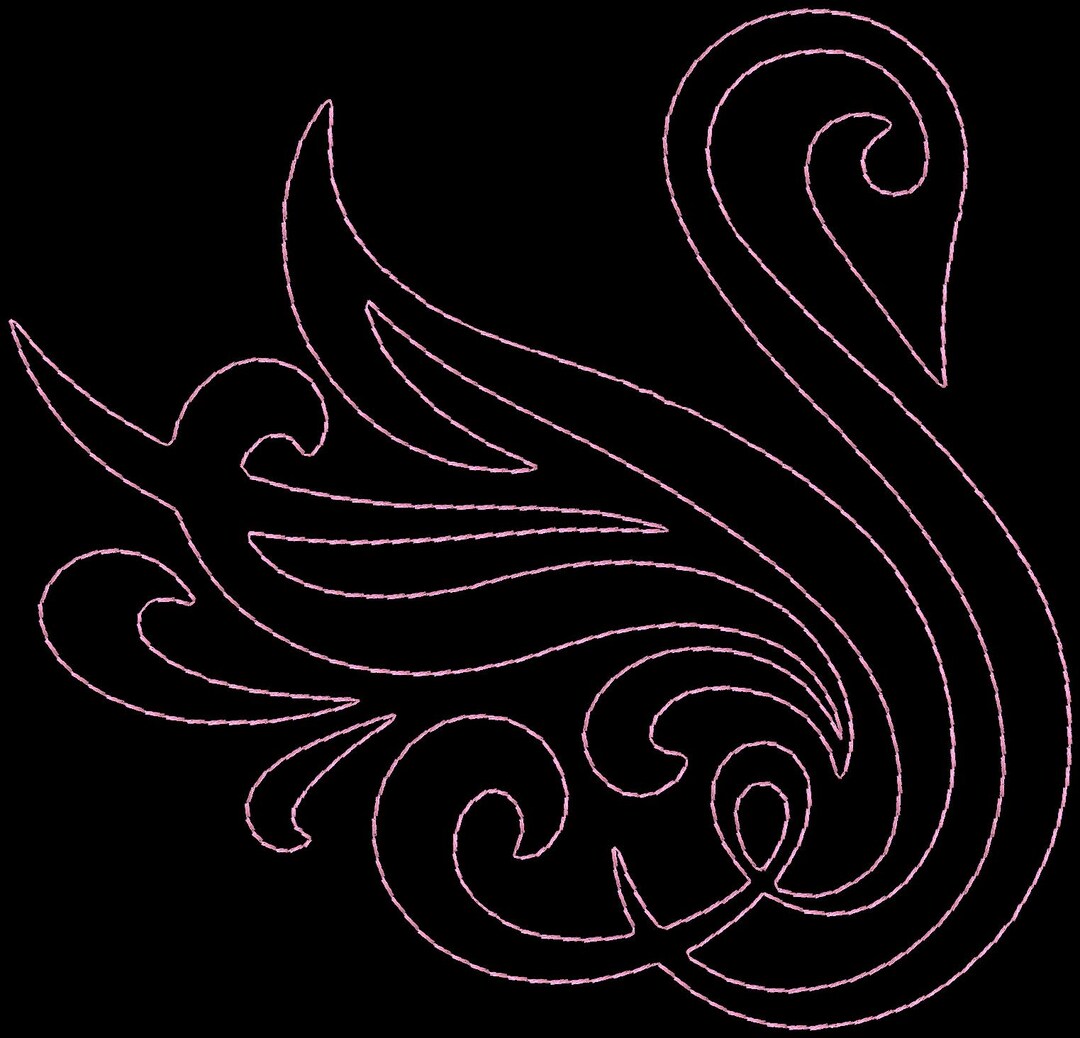 Swan Digital File - SVG, PNG, DXF, Ai - Etsy