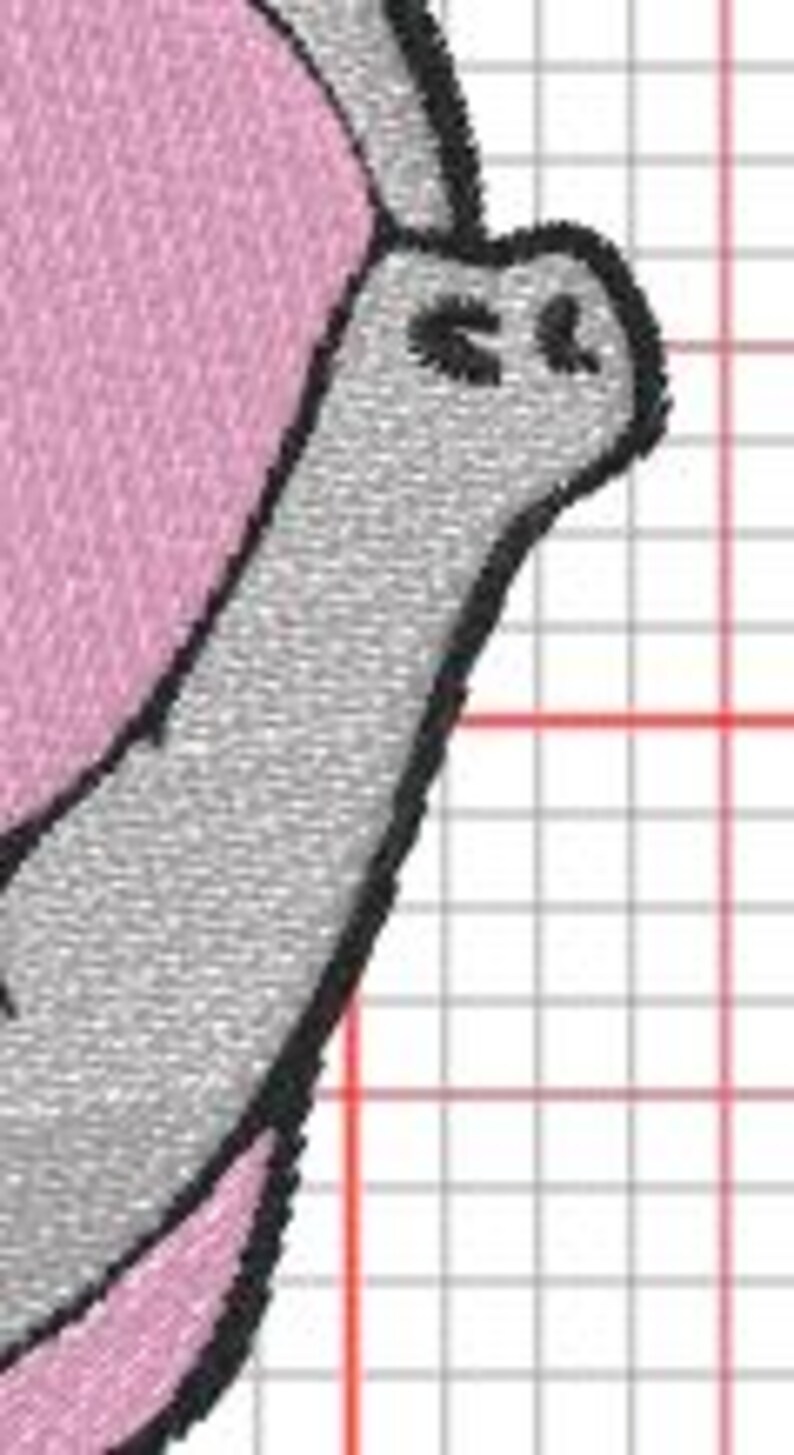 Baby Elephant Machine Embroidery Design, 4x4 Hoop (digital File) - Etsy