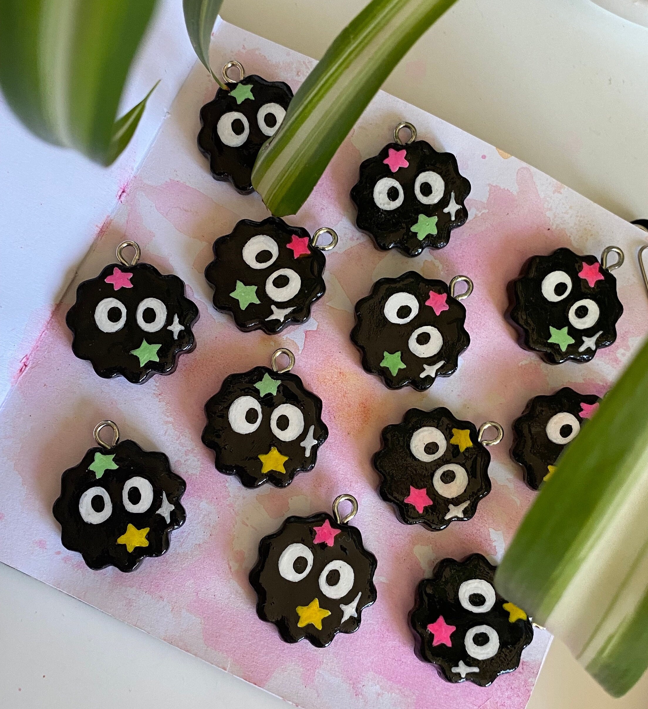 Susuwatari Clay Charm - Etsy