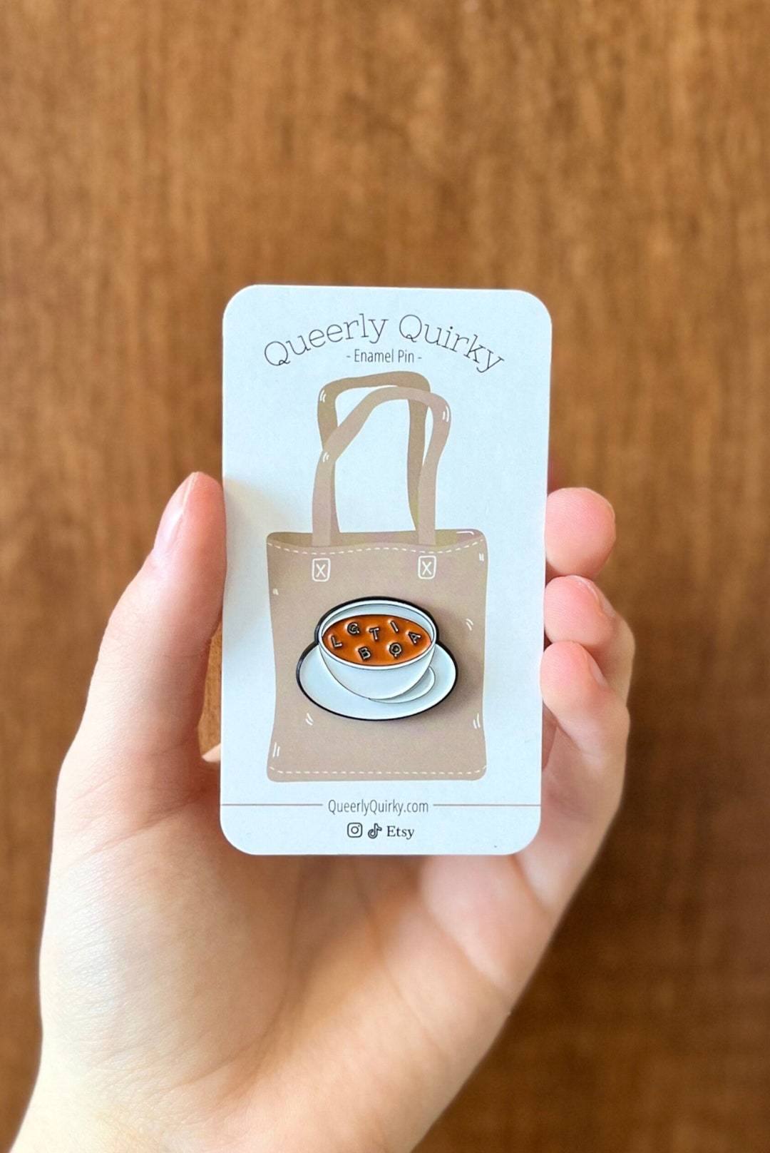 LGBTQ+ Alphabet Soup Pin, Soft Enamel Pin, Lapel Pin, Pride Pins, Gifts ...