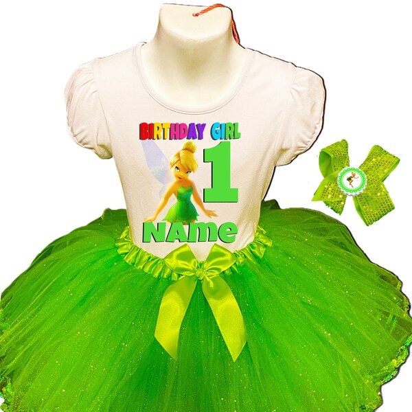 Tinkerbell Tutu - Etsy