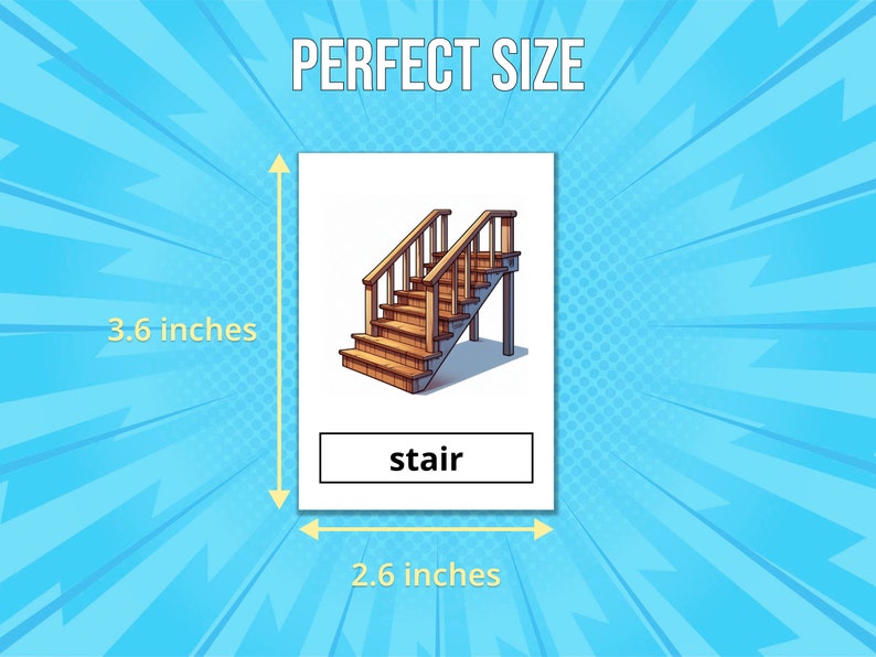 24 House Parts Flash Cards Printable for Kids (montessori Cards ...